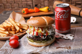 5일장 햄버거 메뉴 - 셔틀 딜리버리